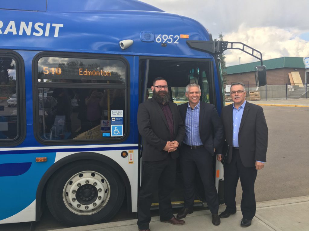 Beaumont Launches New Transit Service - Hon. Mike Lake, PC, MP | Leduc ...